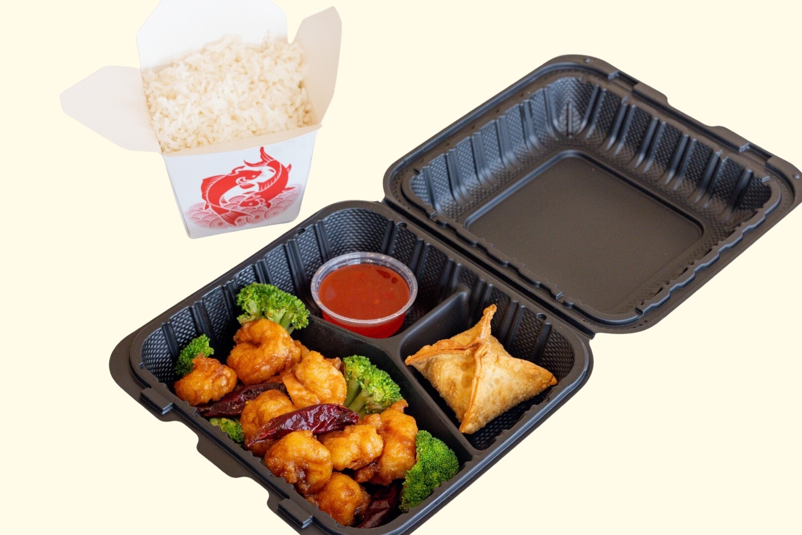 Tso Plate General Tso Shrimp